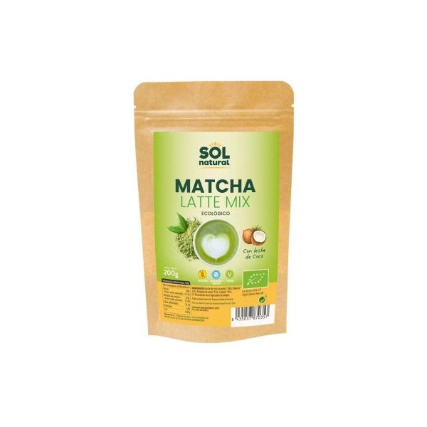 Matcha Latte Mix 200Gr Sol Natural